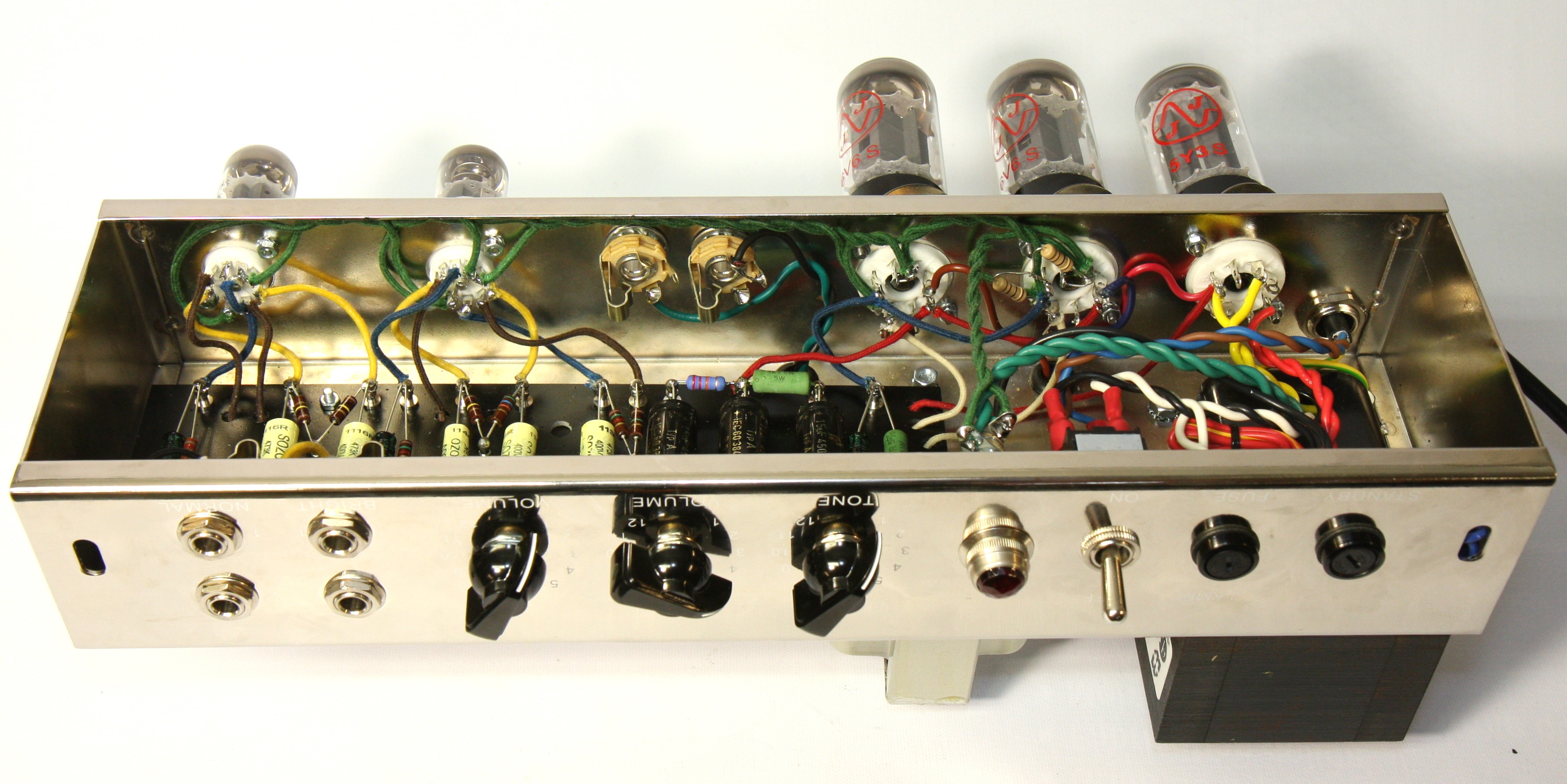 5e3 Tweed Deluxe - kasausohjeet - UralTone info